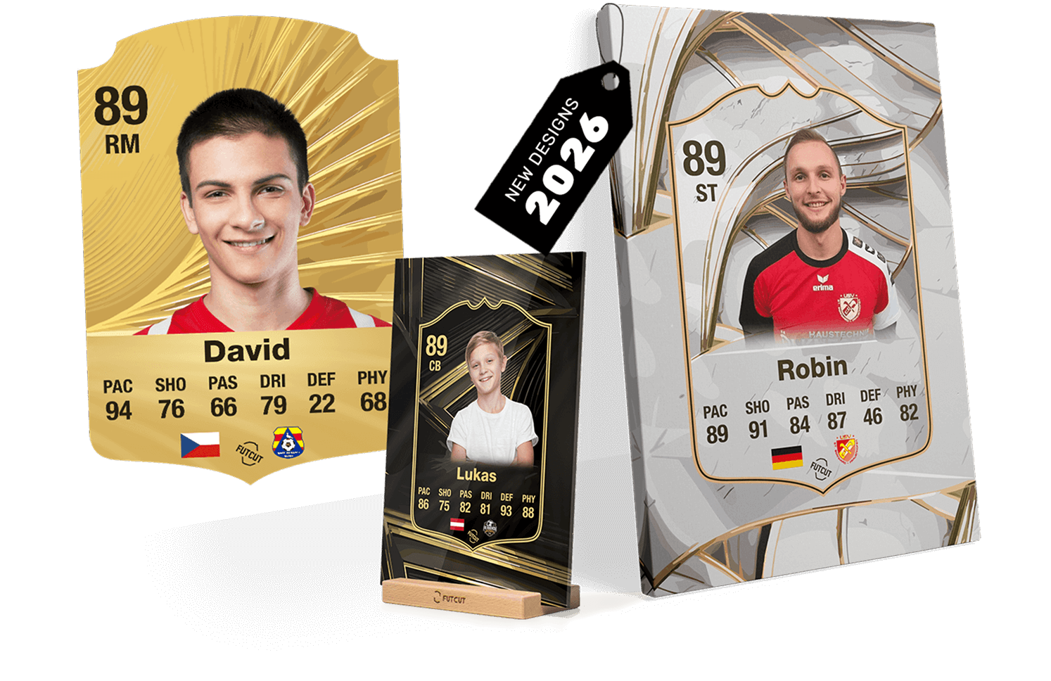 Personalised real football FUT card | FUTCUT